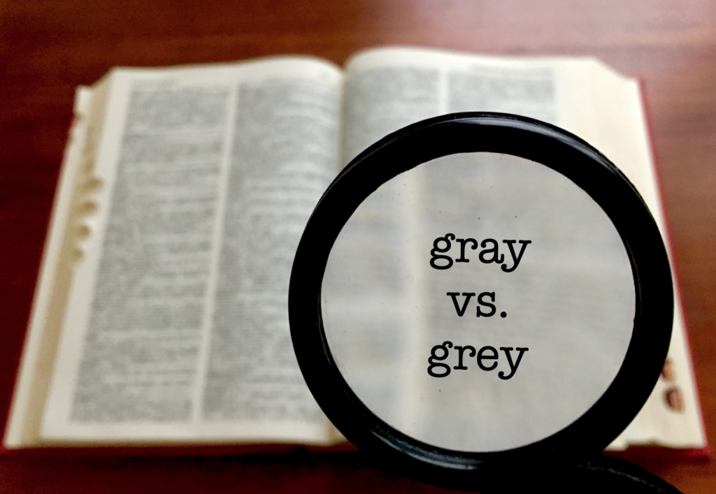 Gray vs. Grey - Blog - Spring Cedars